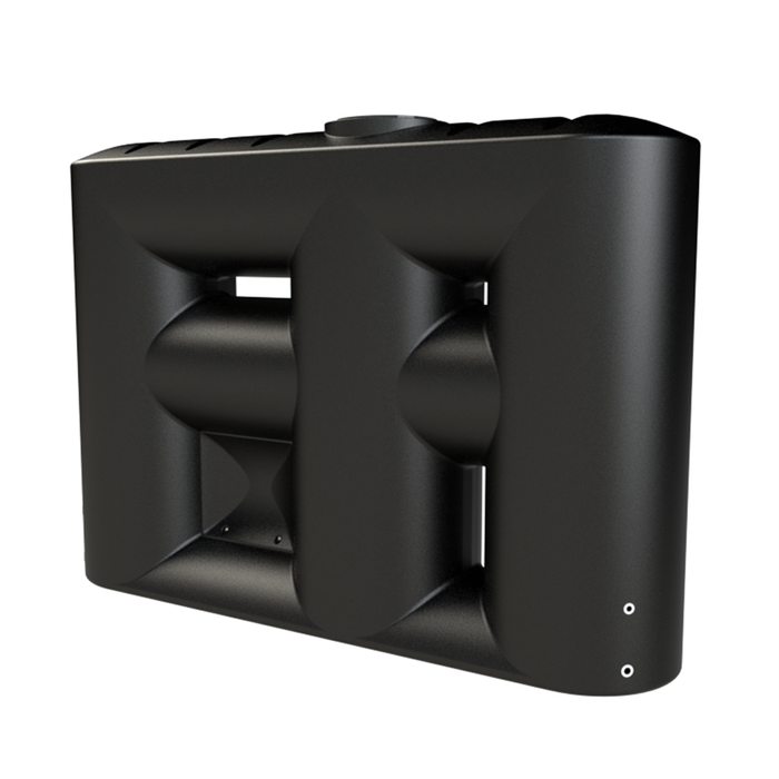 Melro Tanks 3000L Black Slimline 3060 Poly Water Tank - Bunnings Australia