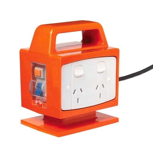 Arlec 4 Outlet Portable Power Block with Safety Switch - Bunnings Australia