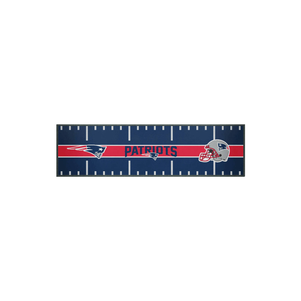 NFL New England Patriots Bar Runner Counter Top Mat 89x24cm - Bunnings ...