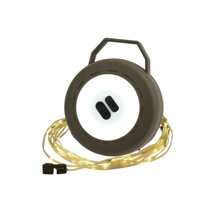 Click 10m Rechargeable LED Camping Retractable String Lighting ...