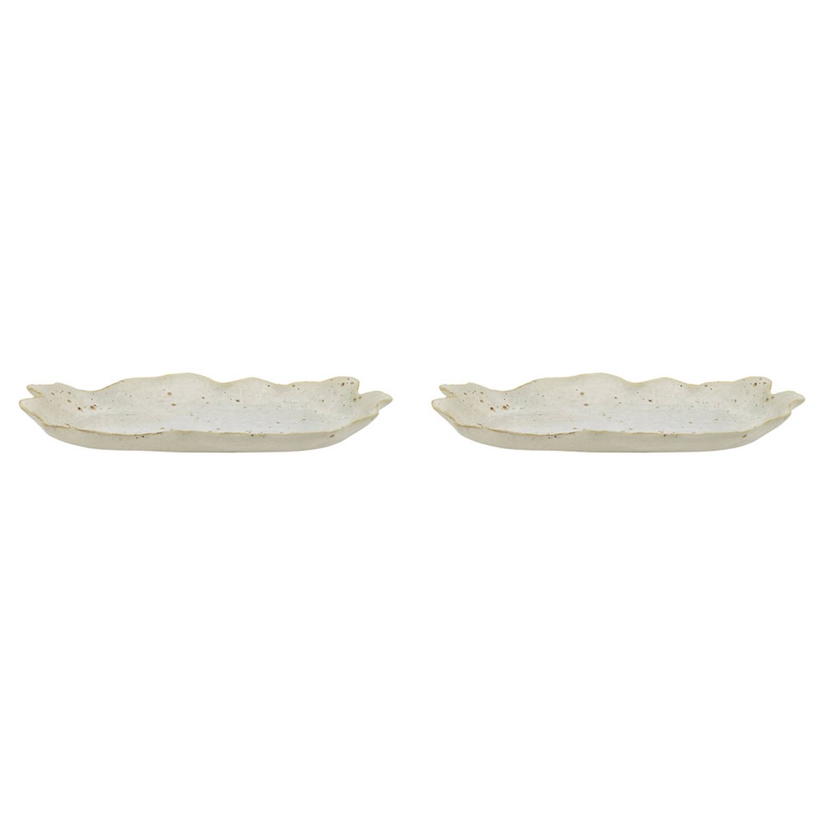 2PK Ecology Dinnerware Stoneware Inlet Oval Plate 28cm - Bunnings Australia