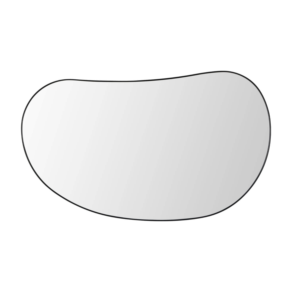 Viviendo Pebble Wall Mirror Irregular Shape Vanity Bathroom Mirrors ...