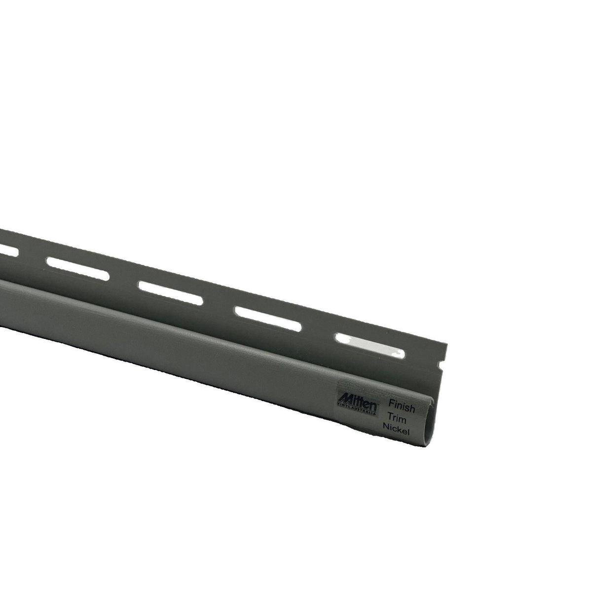 Mitten Vinyl Australia 3.66m Nickel Vinyl Cladding Finish Trim ...