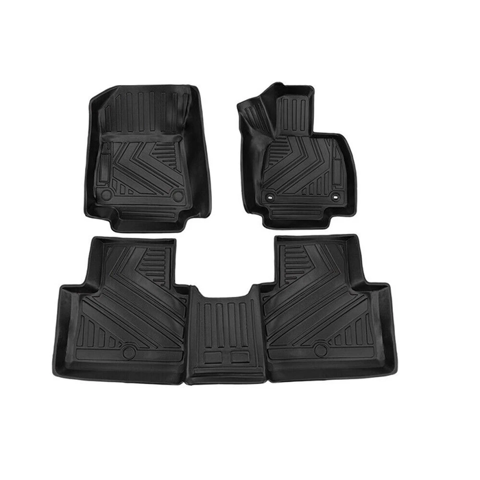 Provecta Black TPE Floor Mats and Boot Cargo Mat Set for Toyota RAV4 ...