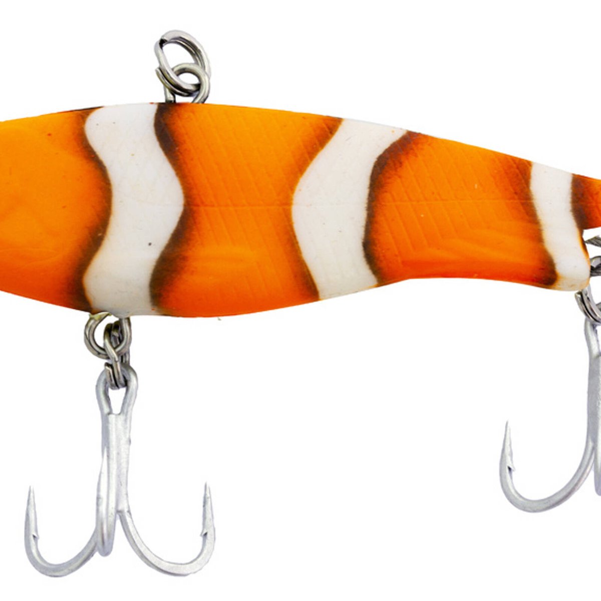 Zerek Lure Fish Trap 110mm 30g Soft Vibe Fishing Lure #Clown Fish/CF ...