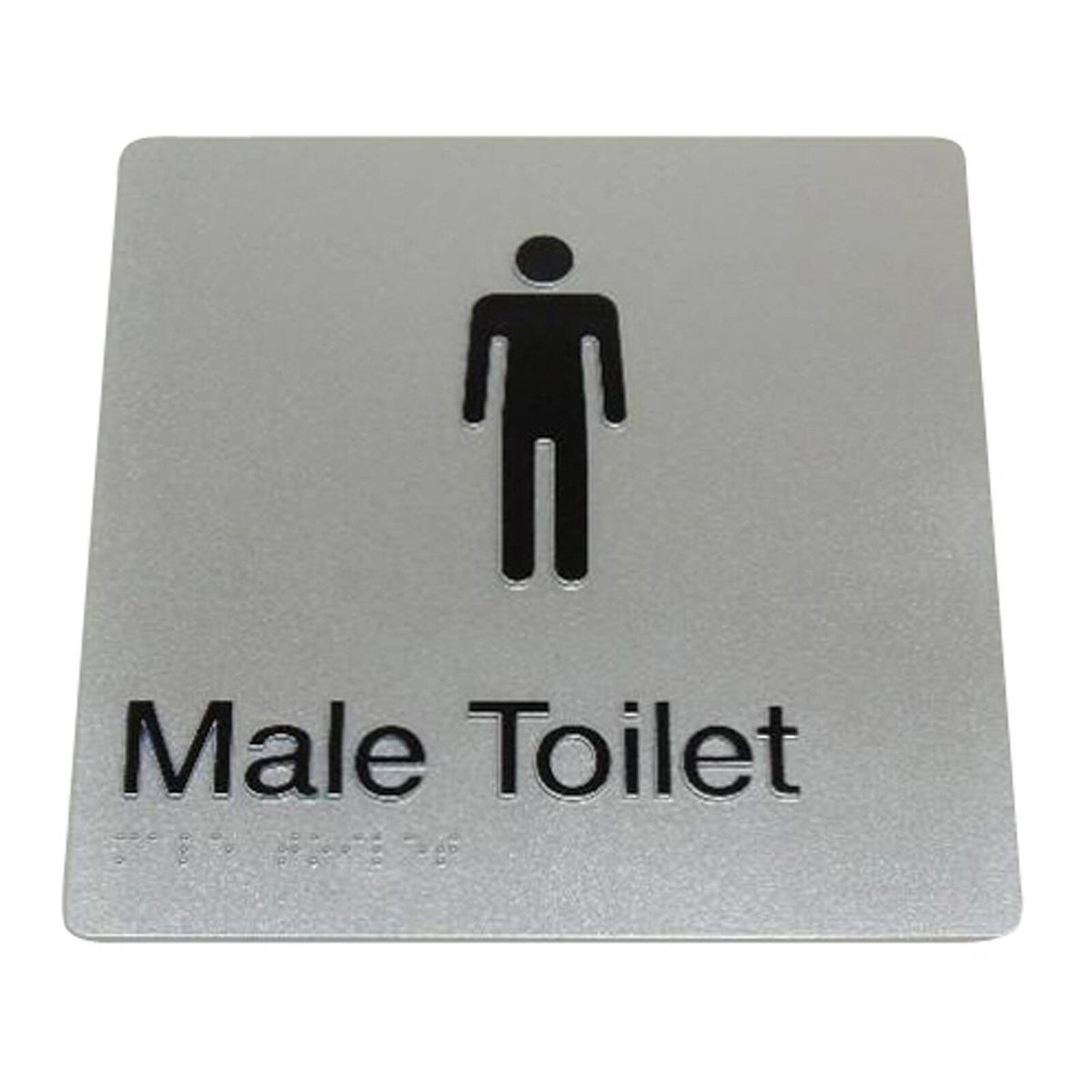 Bradley Braille Male Toilet Sign - Bunnings Australia