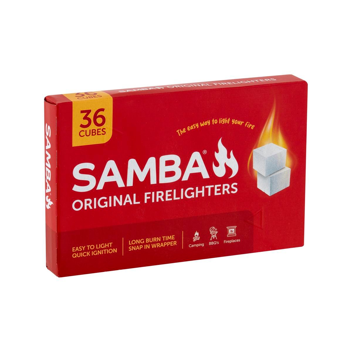 Samba Original Firelighters - 36 Pack - Bunnings Australia