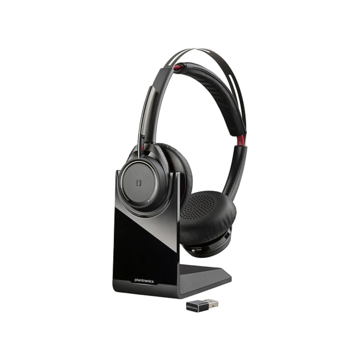 Plantronics Voyager Focus UC Headset Head-band Bluetooth - Black (Without Stand) [202652-103 ...