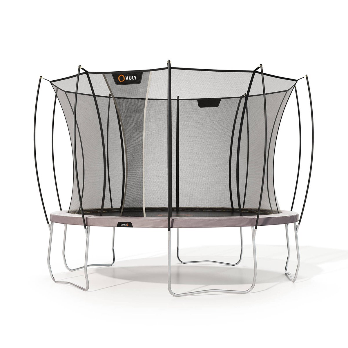 VULY Ultra 2 Large 13ft Trampoline with Enclosure - Round Kids ...