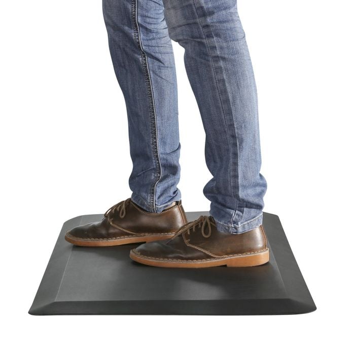 FORGE Anti-fatigue Comfort Standing Mat Black - Bunnings Australia