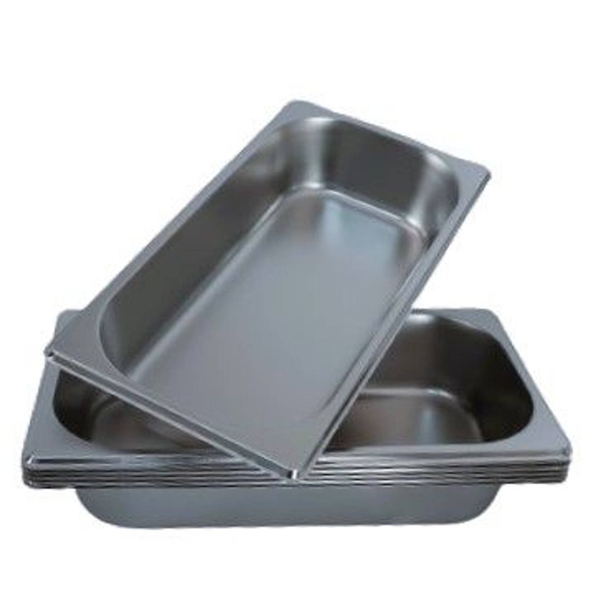 LCE Gastronorm GN Pan Third Size 1/3 GN Pans 65mm (Pack of 6 ...