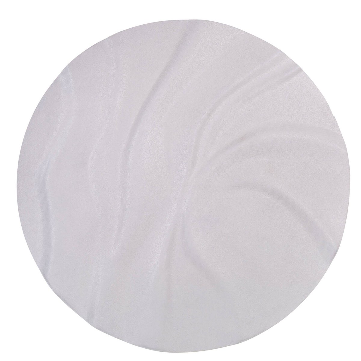 Amalfi Swirl Hand Painted Wall Art White 80x80x3.5cm - Bunnings Australia