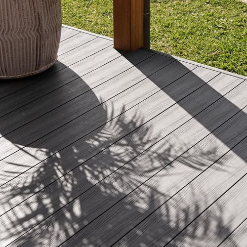 Ekodeck 137 x 23mm 5.4m Alpine Ash / Ironwood Designer Series Composite ...