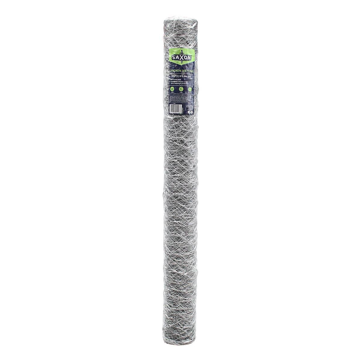 Saxon 90 x 5cm x 0.7mm x 20m Chicken Wire Netting - Bunnings New Zealand