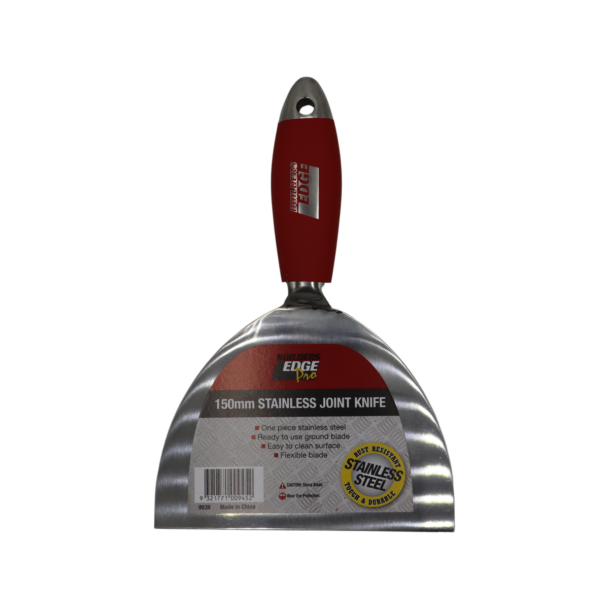 Builders Edge 150mm Stainless Steel Plaster Knife - Bunnings Australia