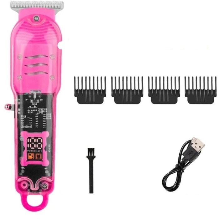 OZK Transparent Hair Clipper Pink - Bunnings Australia
