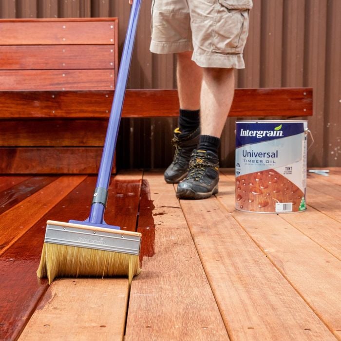 Intergrain 250ml Universal Timber Oil Walnut Pretint Sample Pot ...