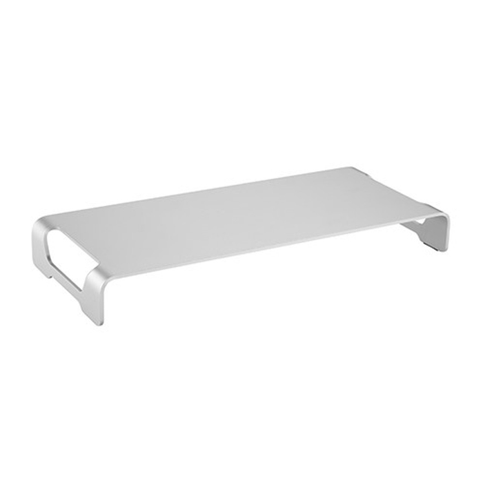 Brateck Slim Aluminum Monitor Riser - Silver - Bunnings Australia
