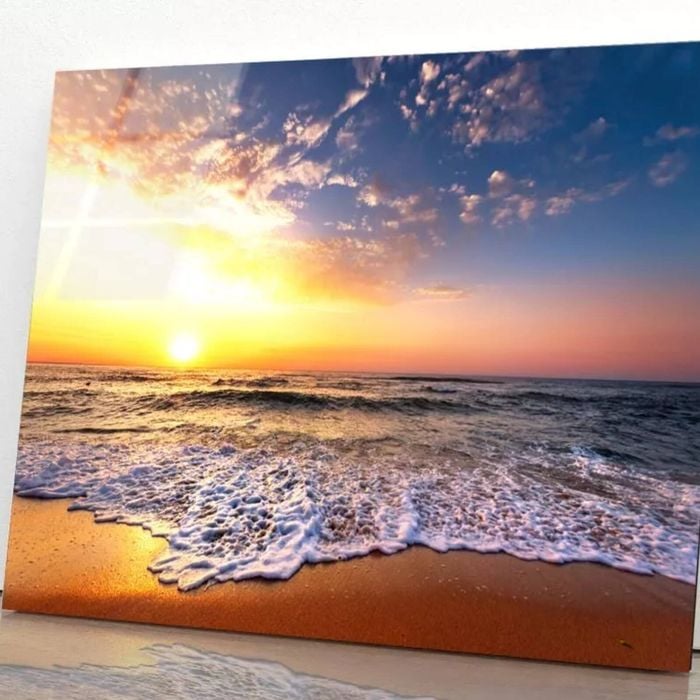 Beautiful Golden Sunset Print 100% Australian Made 50 x 40cm (Acrylic ...