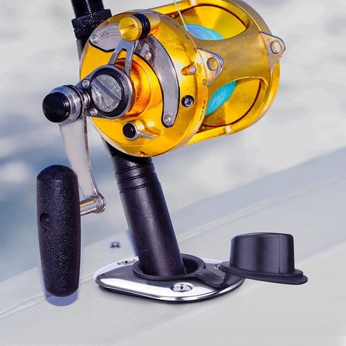 Fishing Rod Holder x4 Stainless Steel - Bunnings Australia
