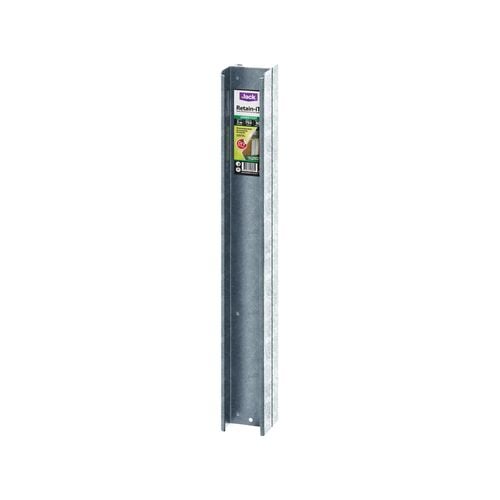 Jack 50 x 750mm Galvanised Steel Retain It Joiner Post Sleeper Upright ...