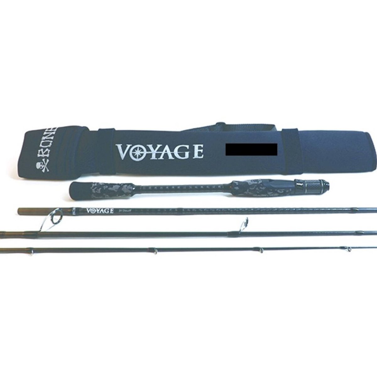 Bone Voyage 4 Piece Baitcaster Travel Rod - High Modulus Carbon Fishing ...
