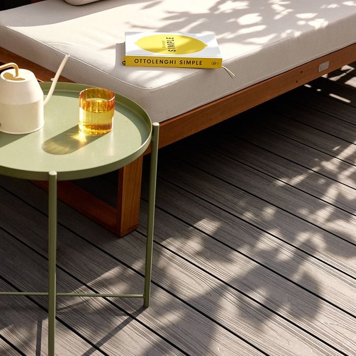 Ekodeck 137 x 23mm 5.4m Ironwood Designer Edge Board Composite Decking ...