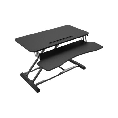 Viviendo Height Adjustable Desk Riser Sit Stand Computer Office ...