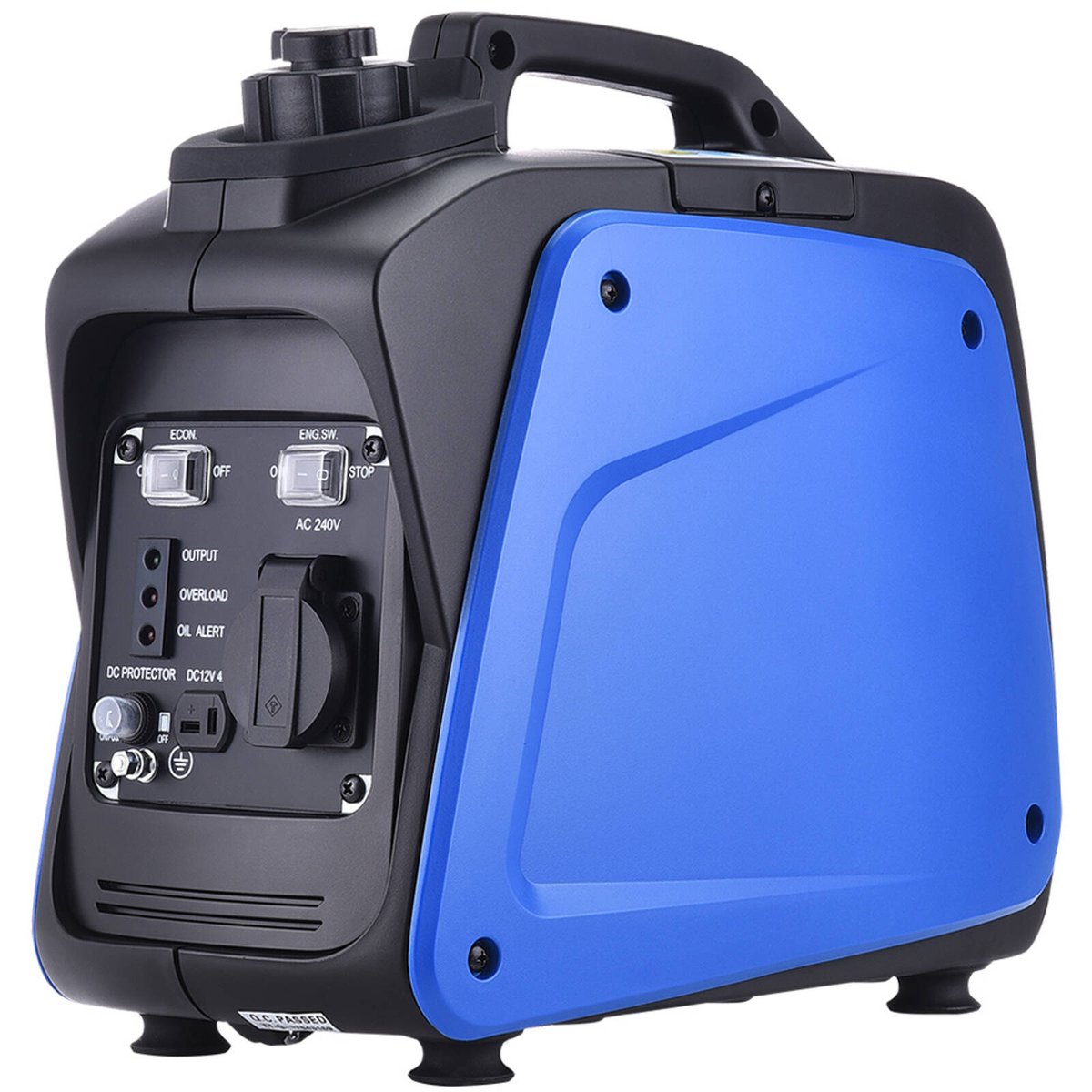 Gentrax Portable Inverter Generator 700W Generators Pure Sine Petrol ...