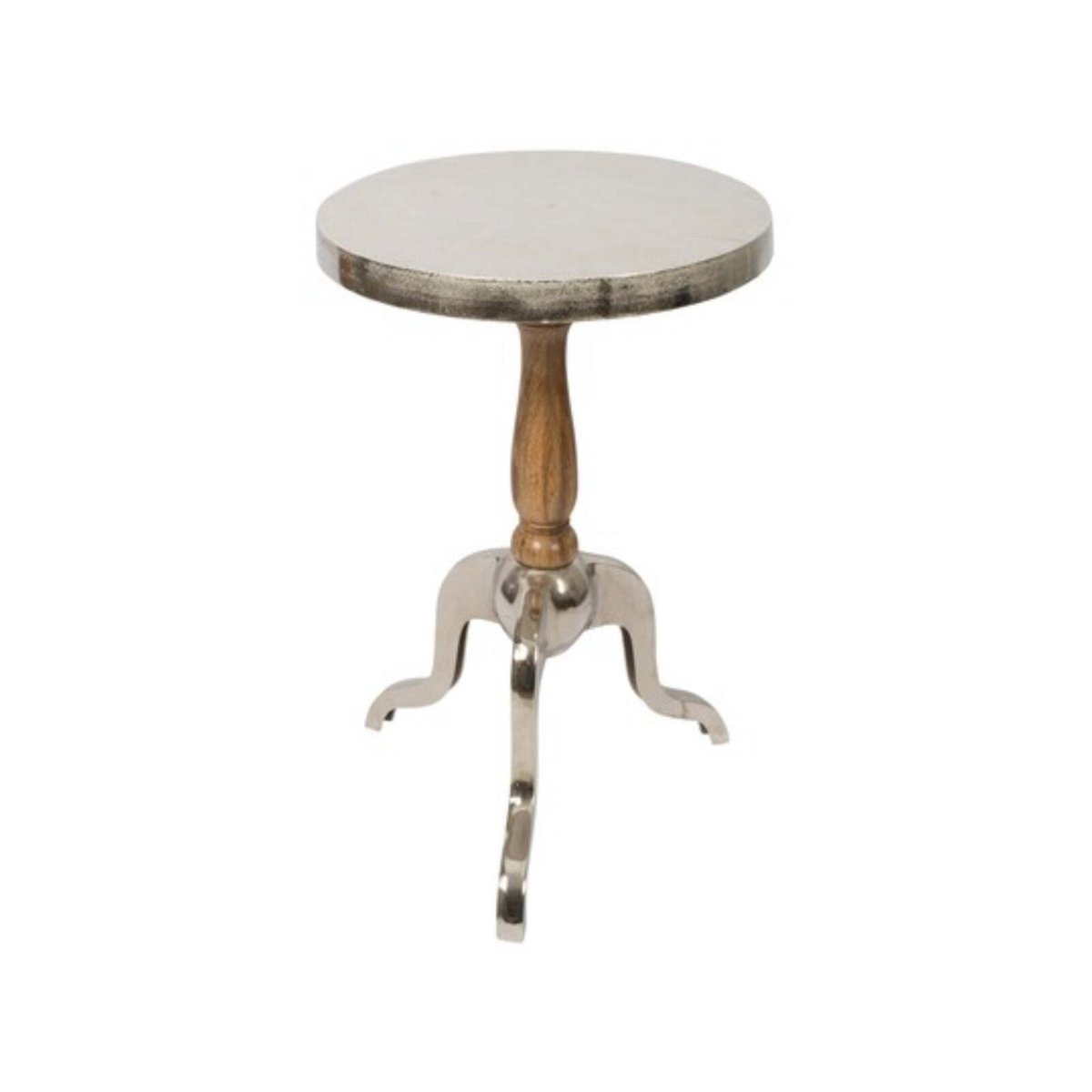 Country Round Wood legs Side Table - Bunnings Australia