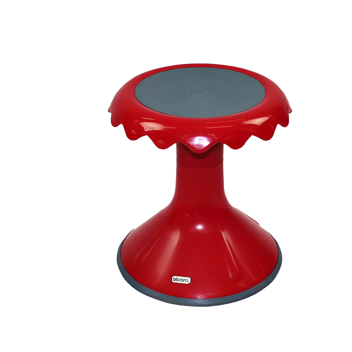 Sylex Ergonomics Bloom Stool 520mm with Convex Base High Red - Bunnings ...