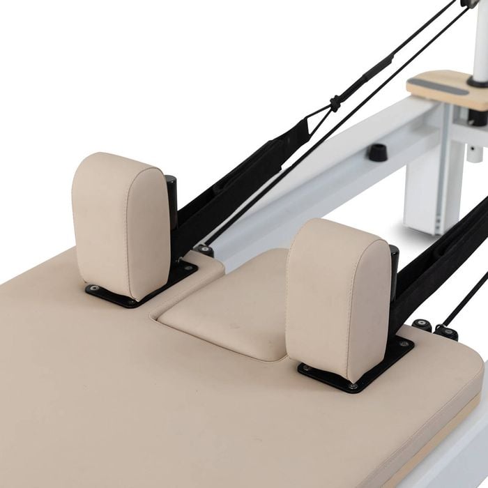 Lifespan Fitness Contour Pro Aluminum Pilates Reformer Bed Set (Beige ...