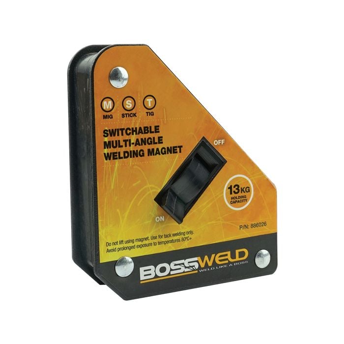 Bossweld 13kg Switchable Multi-Angle Welding Magnet - Bunnings New Zealand