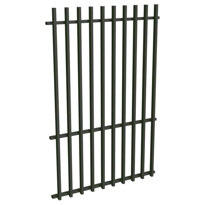 ProtectorAl 0350-1200W x 1800H Woodland Grey Aluminium Batten Pool ...