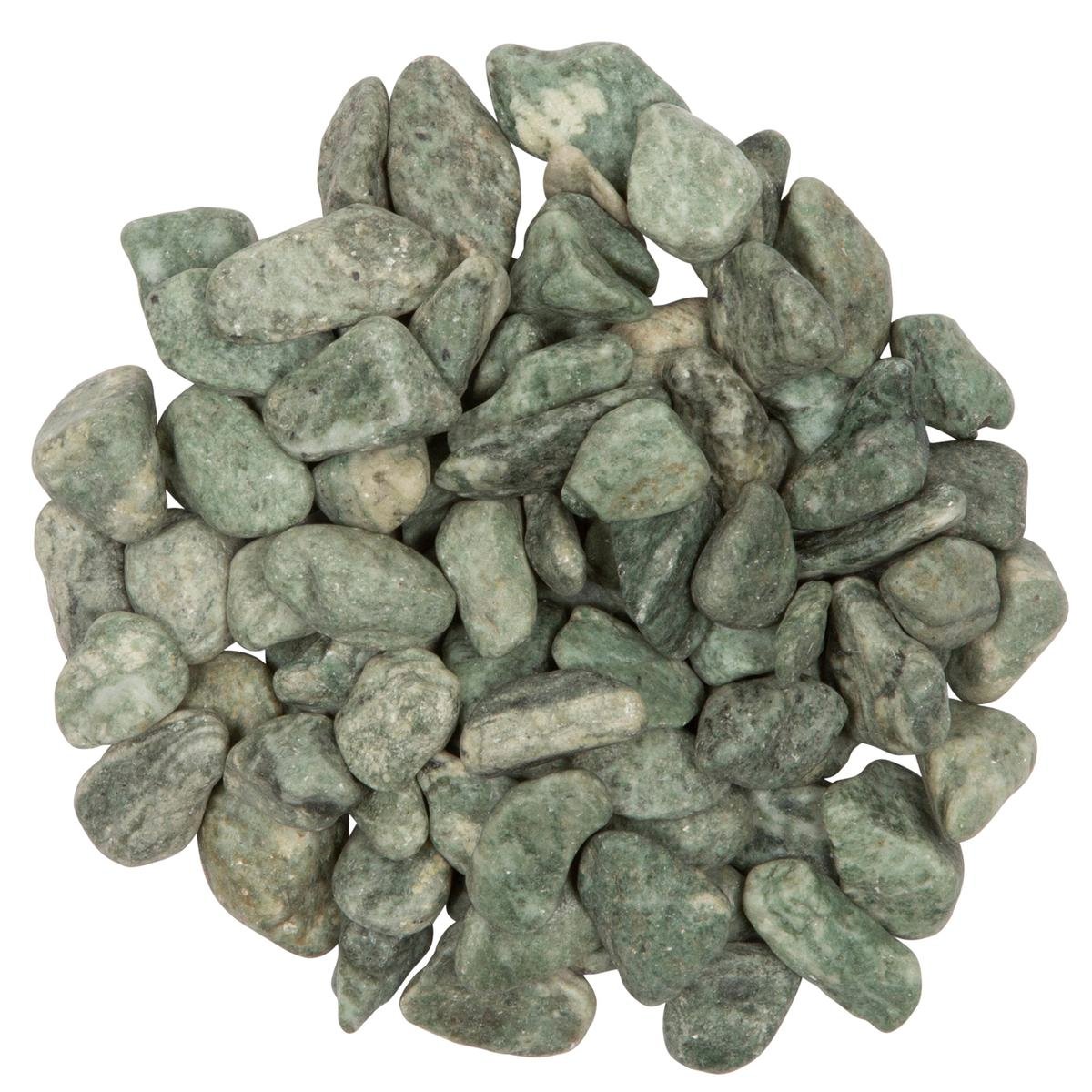 Tuscan Path 15 - 20mm 1.5kg Green Polished Pebbles - Bunnings Australia
