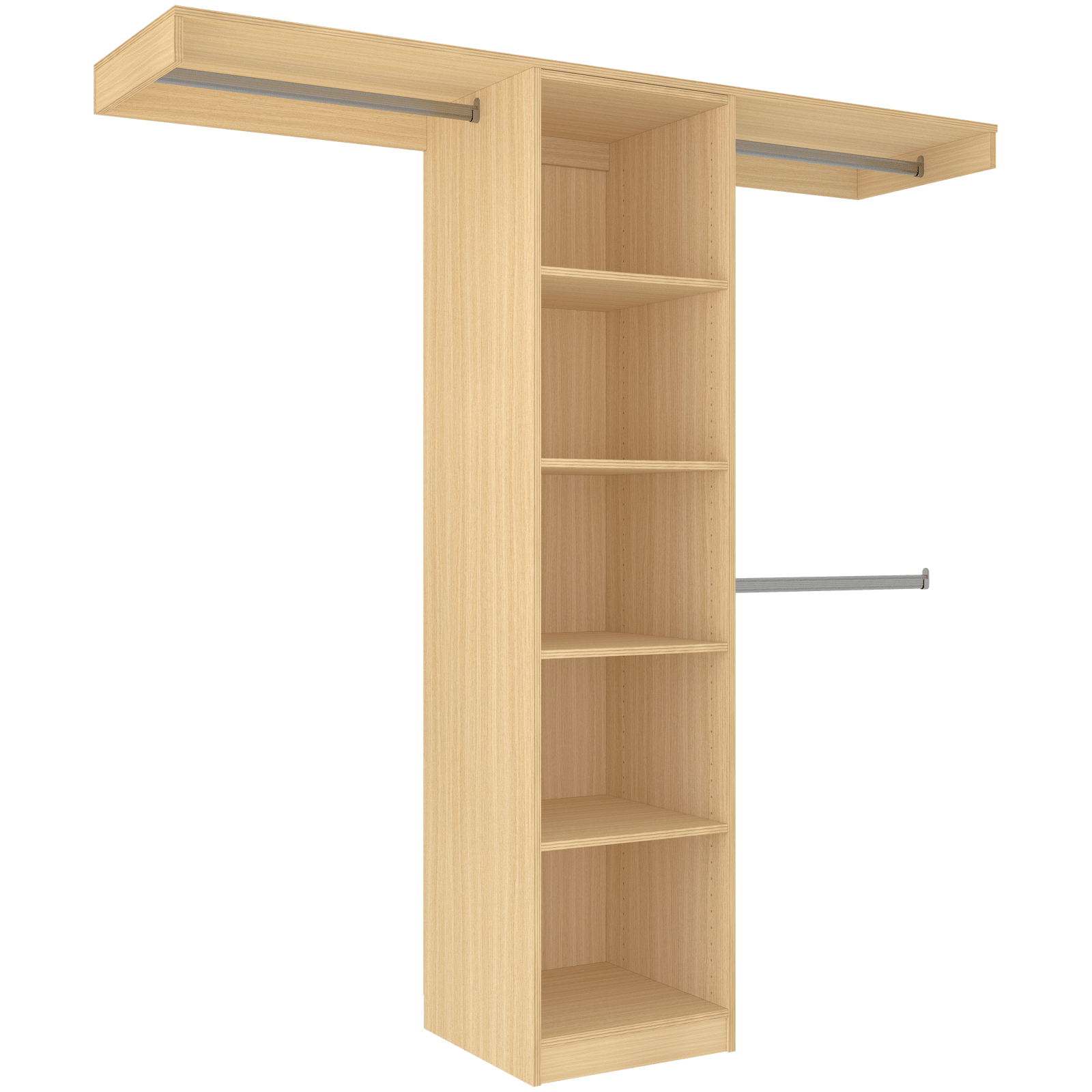 1800 - 2100mm Sand Pack 3 Opening Built in Wardrobe Package - Lugna Online