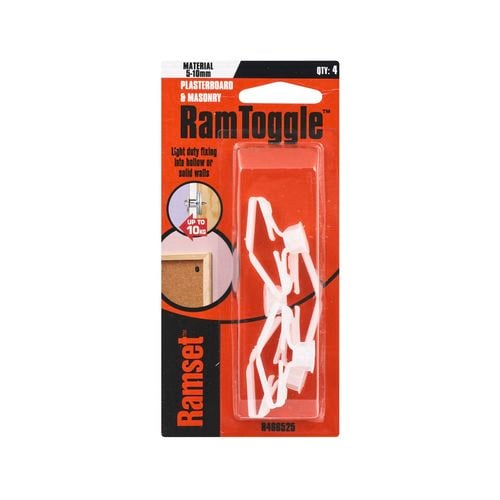 Ramset 8 x 10mm RamToggle - 4 Pack - Bunnings Australia