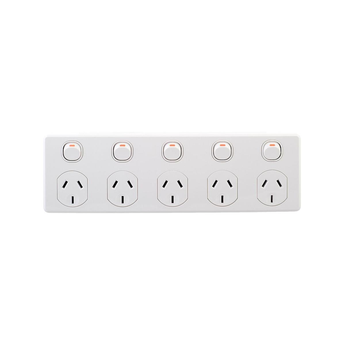 DETA Five Outlet Power Point - Bunnings Australia