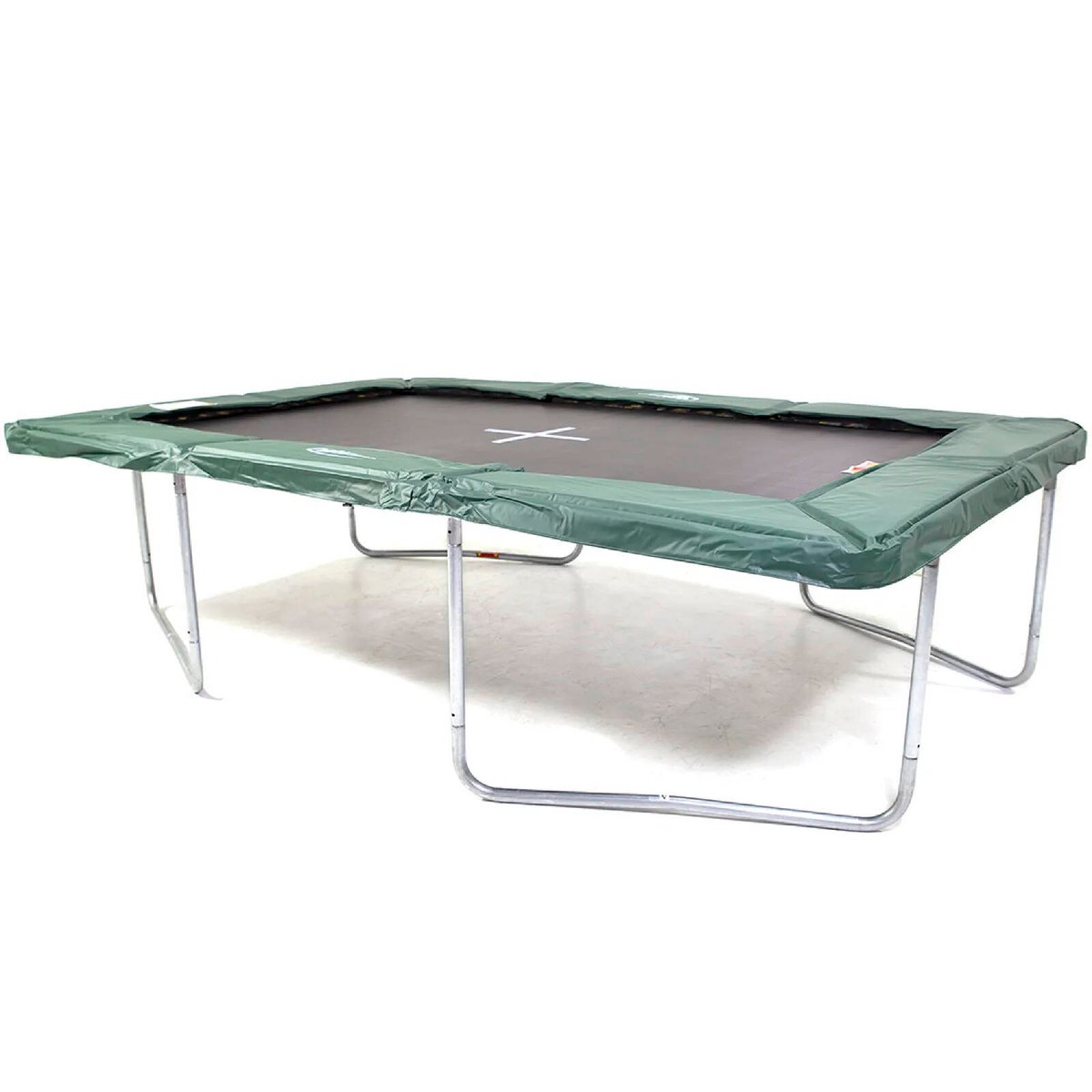 GeeTramp Force 8x12ft Rectangle Trampoline - In Ground - High Bounce ...