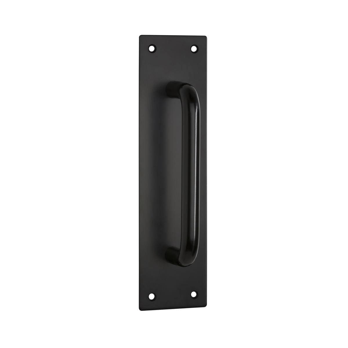 Lemaar 200mm x 50mm Black D-Pull Plate DDA - Bunnings Australia