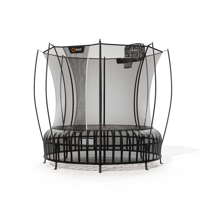 VULY Thunder 2 Pro Medium 12ft Springless Trampoline with Enclosure ...