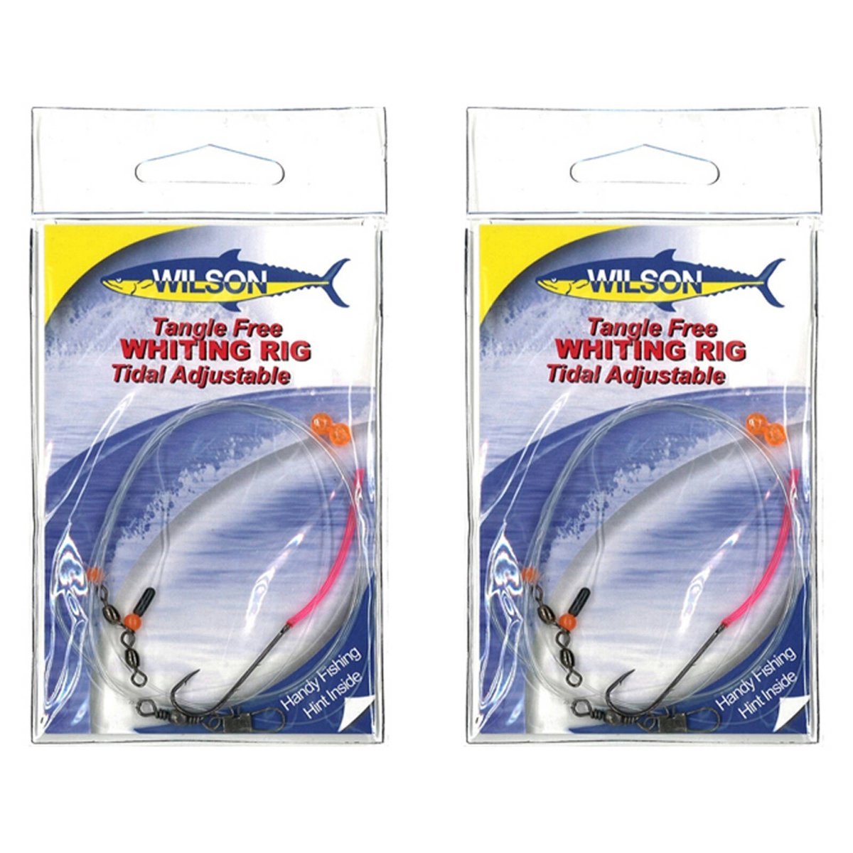 2x Wilson Tidal Adjustable Tangle Free Whiting Rig - Size 6 - Bunnings ...