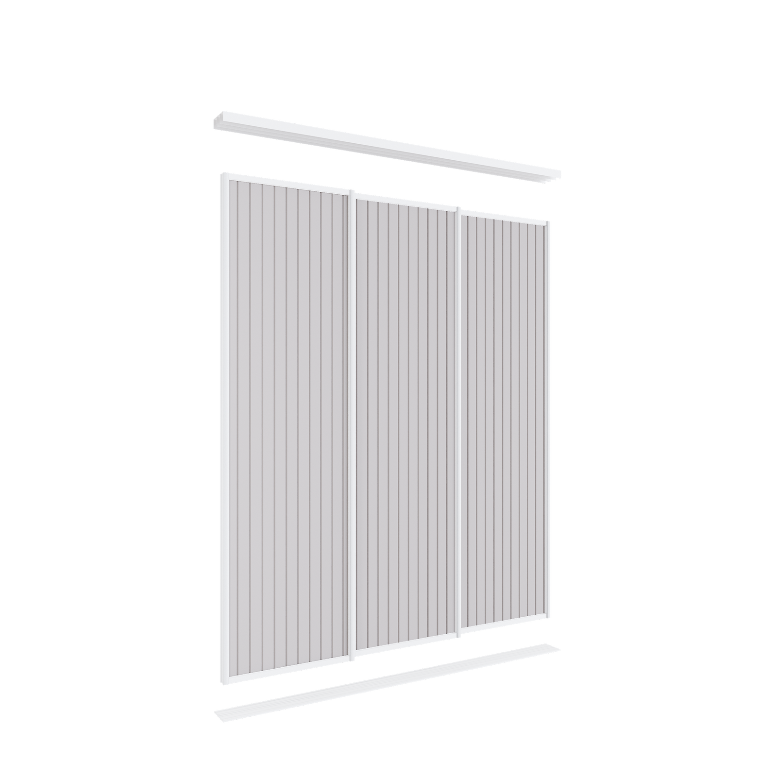 2100 x 1800mm 3 Door VJ Panel Package - Lugna Online