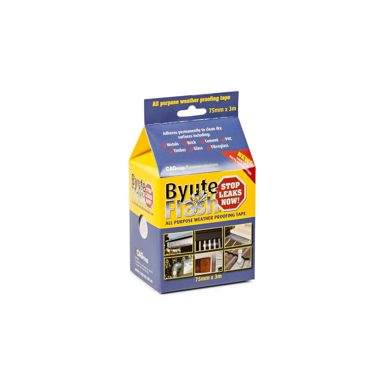 CAgroup 75mm x 3m Weatherproof Byute Flash Flashing Tape - Bunnings ...