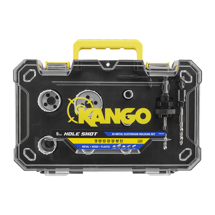 Kango 9 Piece Bi-Metal Electrician Set - Bunnings New Zealand