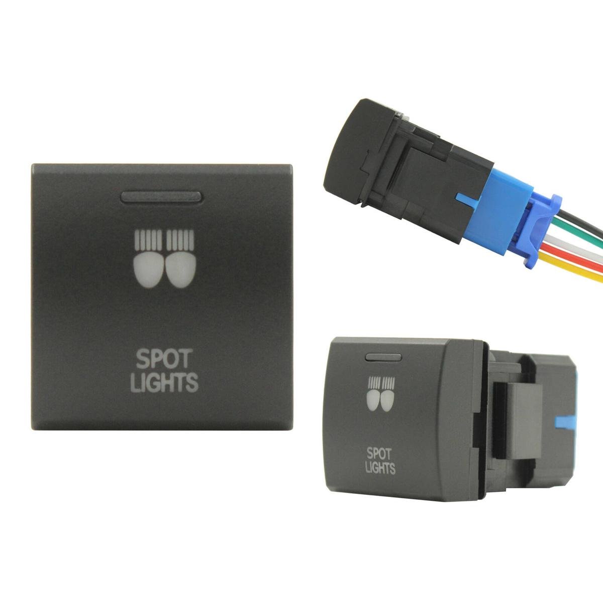 Switch Boss Push Switch fits Toyota Square Replacement 2018+ - Spot ...
