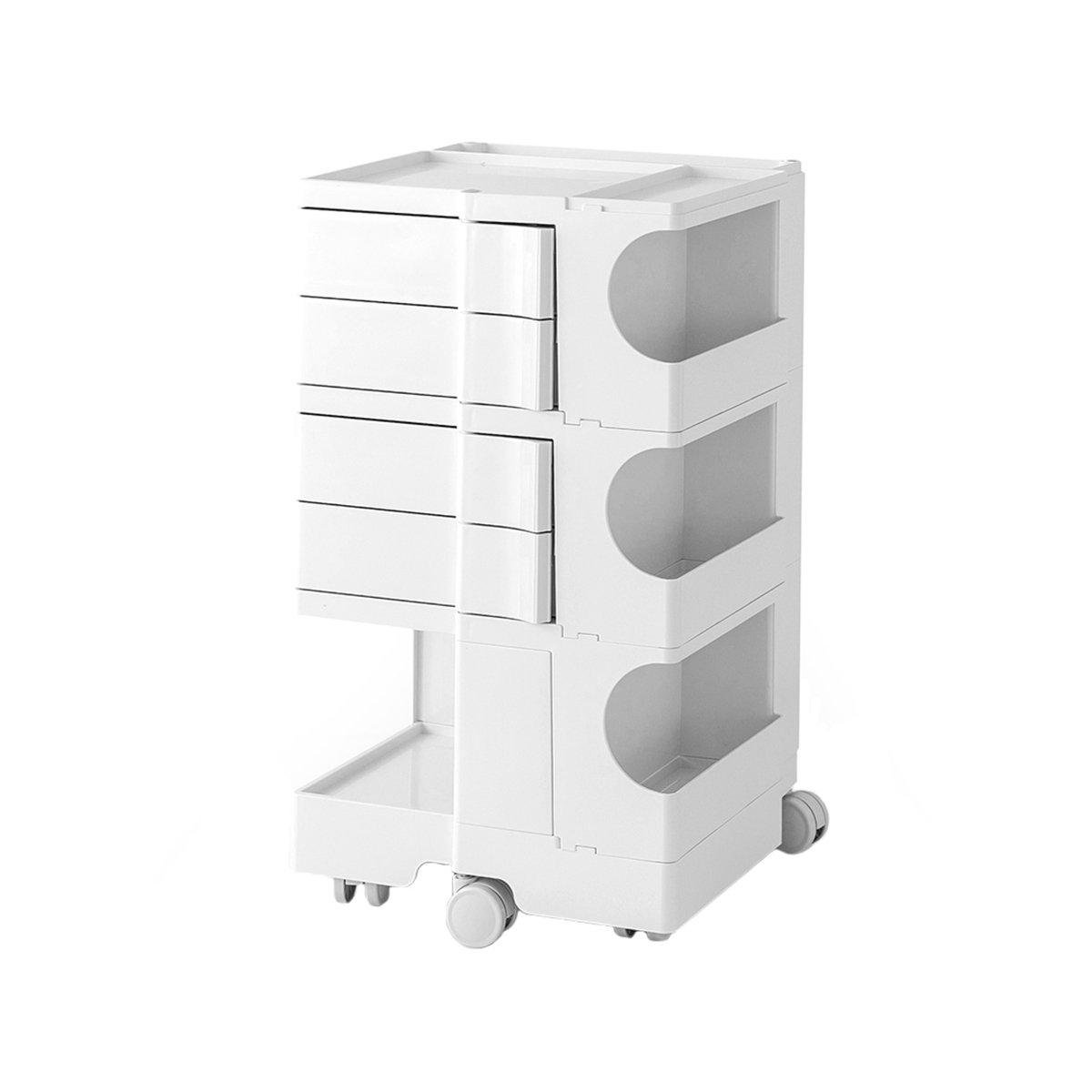 ArtissIn Replica Boby Trolley Storage Cart 5 Tier White - Bunnings ...