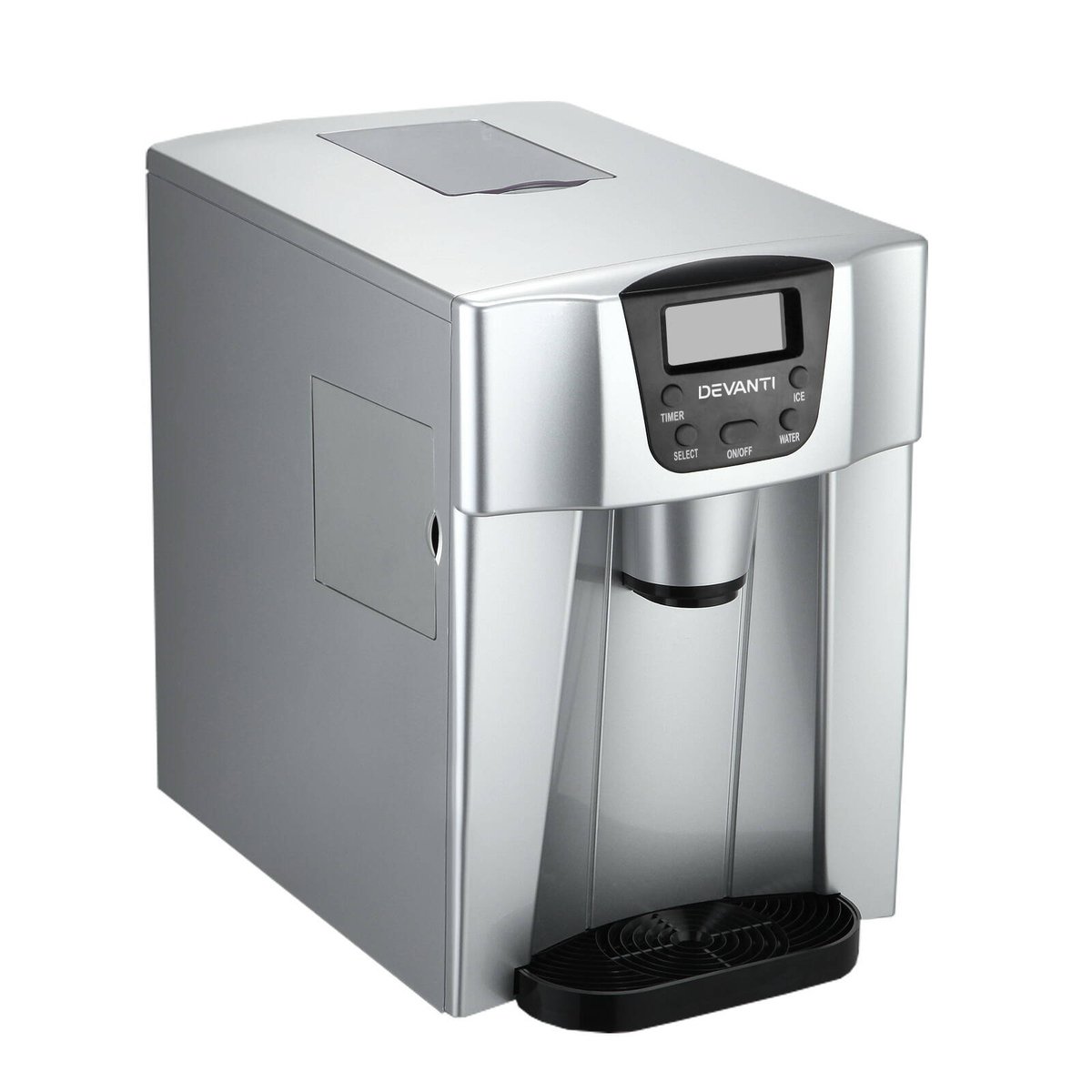 Devanti 12kg Ice Maker Machine with Water Dispenser - Bunnings Australia