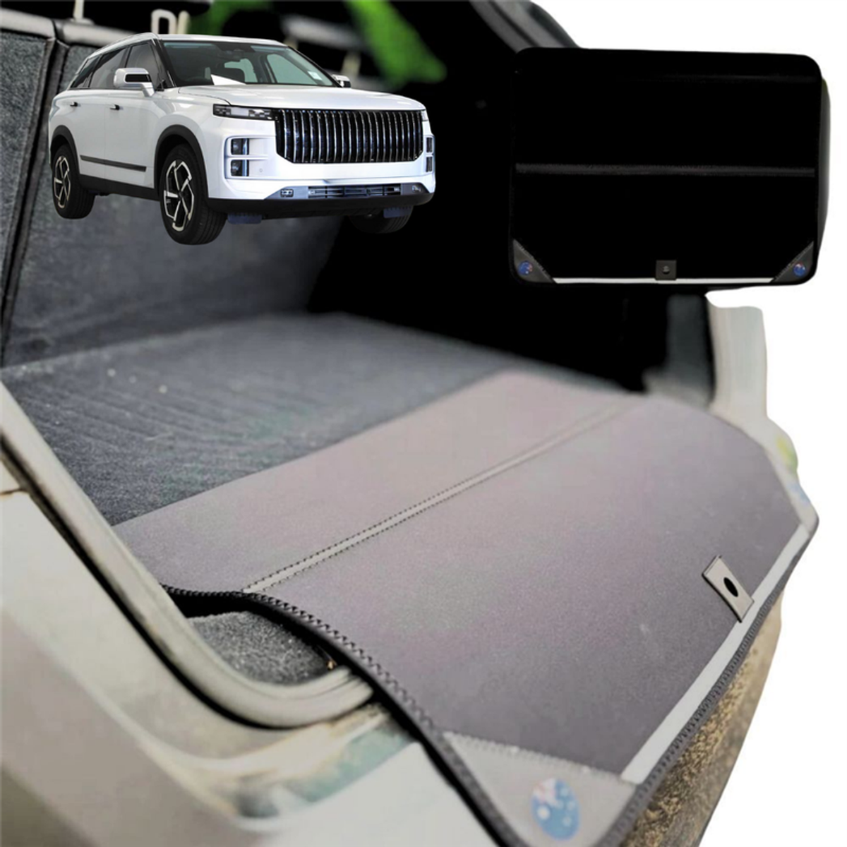Rear Cargo Boot Bumper Protector for Jaecoo J7 Petrol 2025 - Current ...