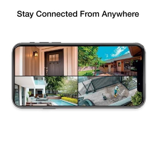 Orion Grid Connect Smart Wi-Fi Wireless Rechargeable 2K Security ...